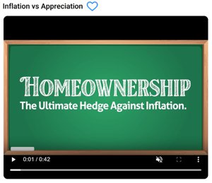 Inflation vs. Appreciation