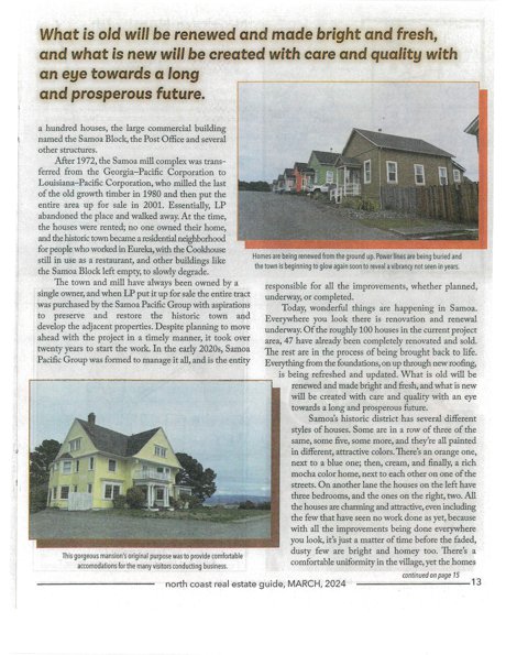 The Historic Town of Samoa