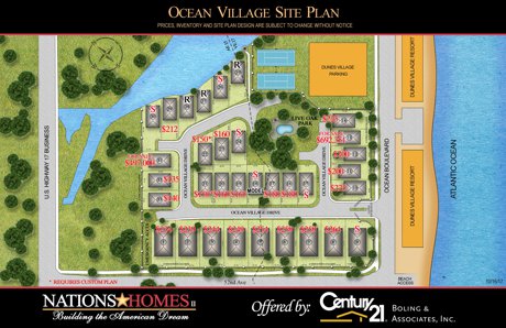 Ocean Village Site Plan