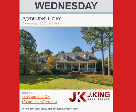 Agent Open House Wednesday
