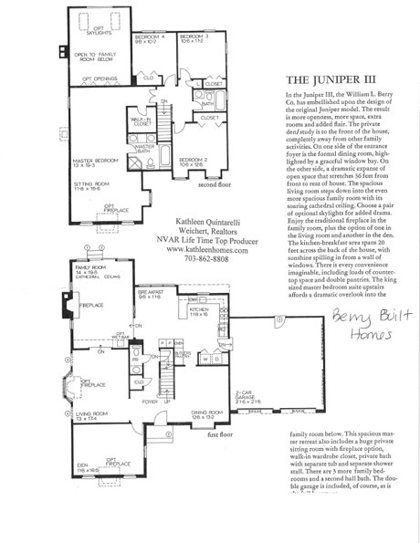 Juniper Floor Plan