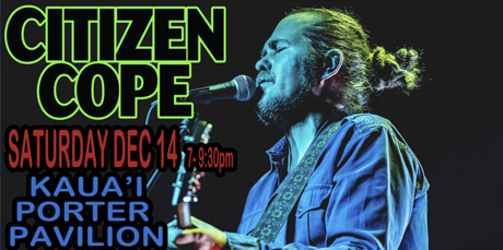 Citizen Cope Concert 12/14