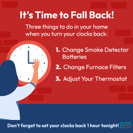 It's Time to Fall Back!