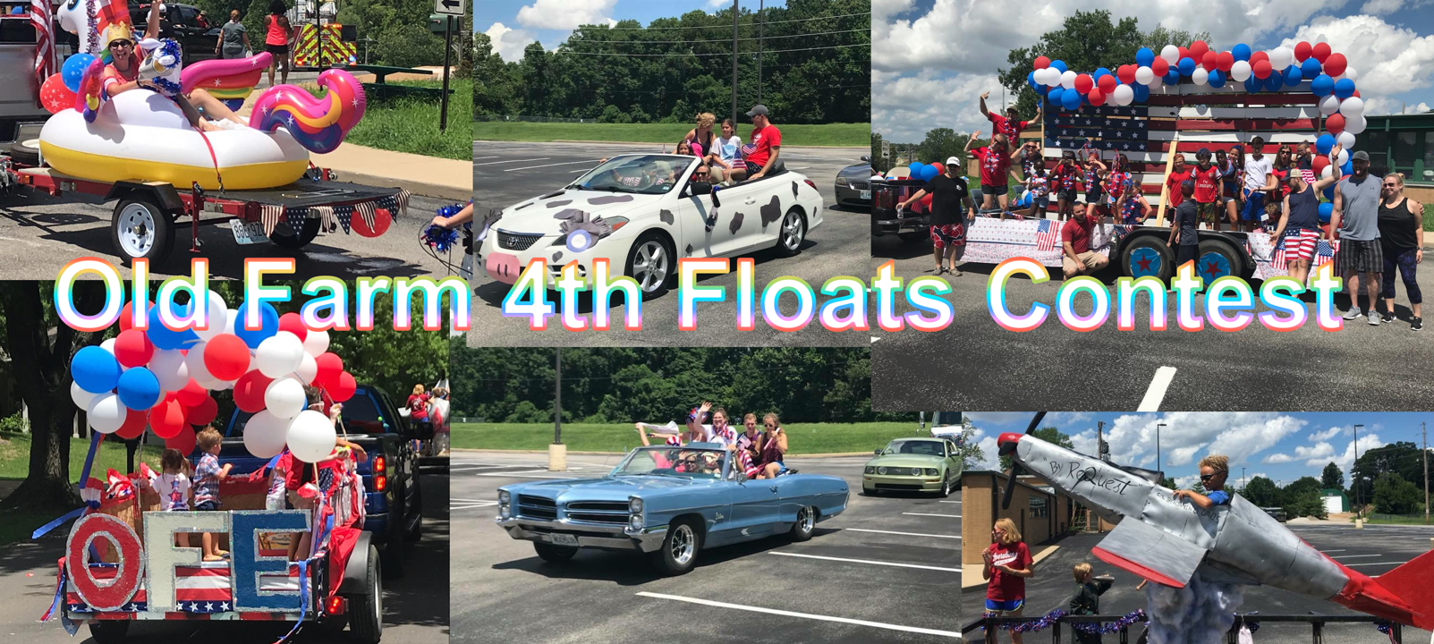 Old Farm Estates 4th of July Float Contest